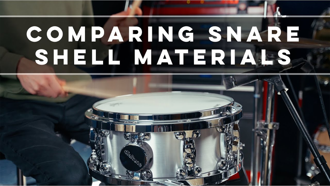 The Science of Snare Drums - Comparing Snare Shell Materials - YouTube