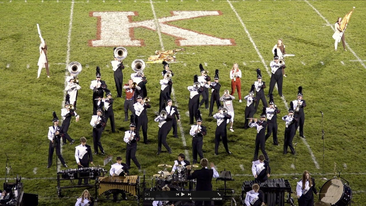 Knox Redskin Brigade Halftime Marching Band Performance 🎶 10-6-2023 ...