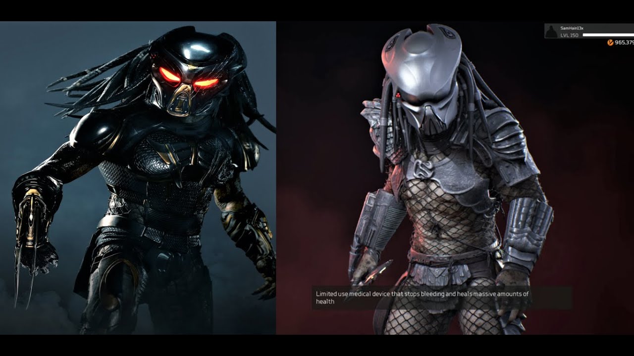 FUGITIVE PREDATOR LOOK ON PREDATOR: HUNTING GROUNDS GAMEPLAY ...