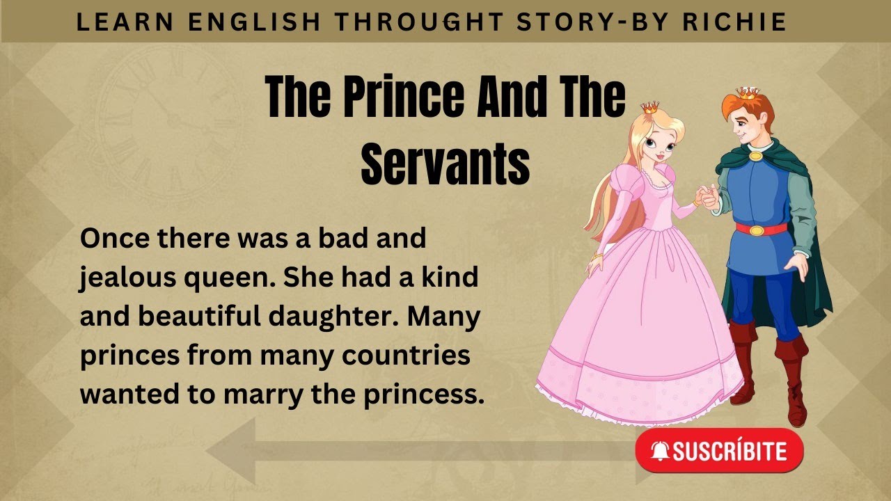 Learn english through story level 4 🔥 | The Prince and the Servants ...