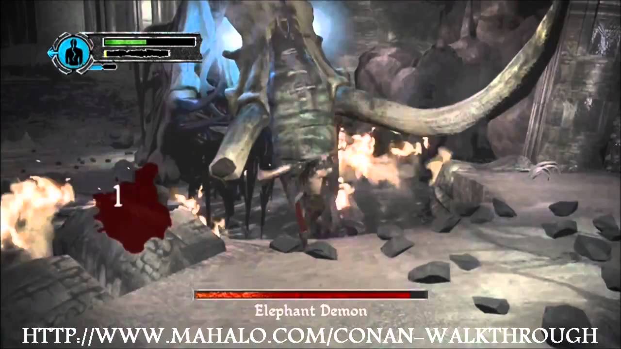 Conan Walkthrough - Chapter 6: Elephant Graveyard 3/3 - YouTube