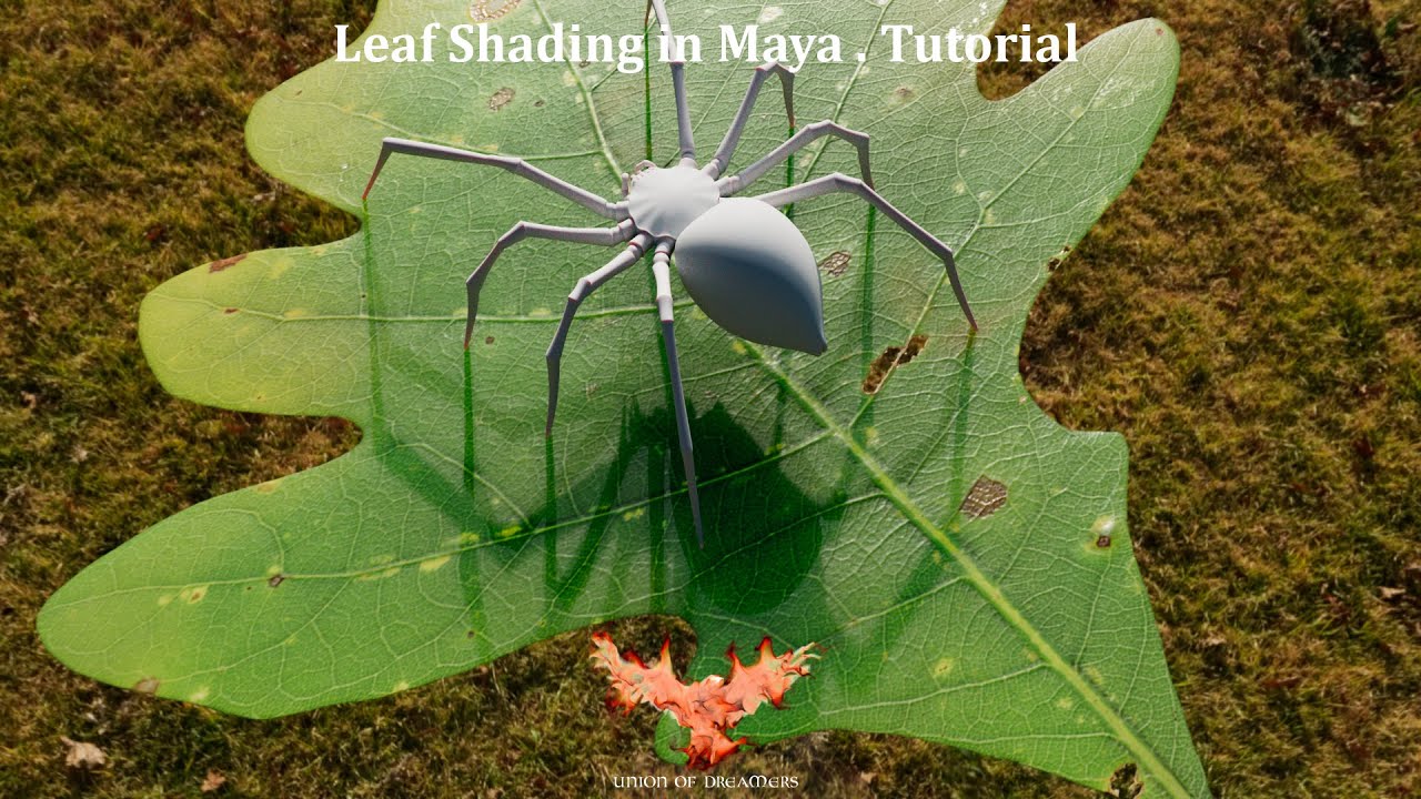 Hojas realistas en Arnold y Maya/ Leaf Shading in Maya - YouTube
