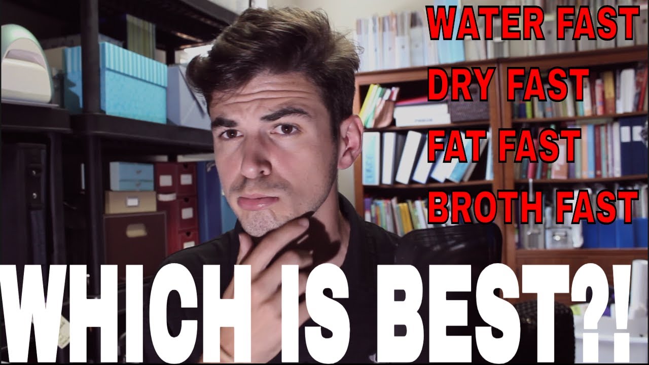 WATER FAST vs DRY FAST vs FAT FAST vs BROTH FAST (ADF/SNAKE DIET/5:2 ...