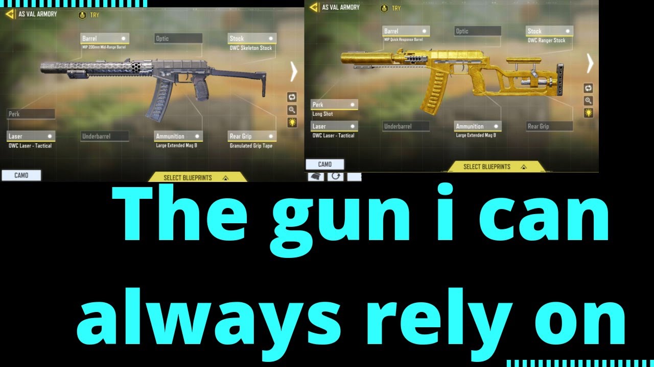 AS VAL for the win / codm - YouTube