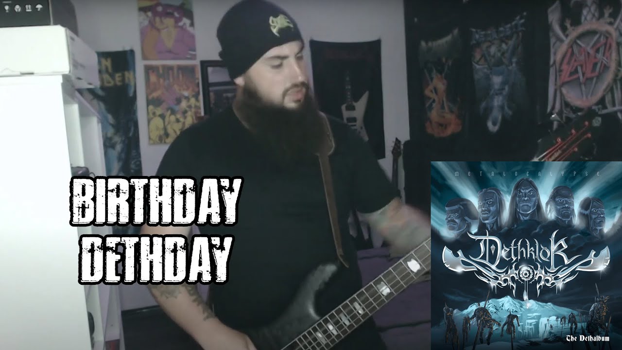 Birthday Dethday - Dethklok: Metalocalypse (Bass Guitar Cover) - YouTube