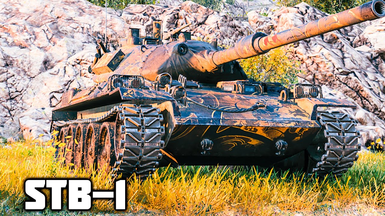STB-1 WoT – 3 Kills, 9,8K Damage - YouTube