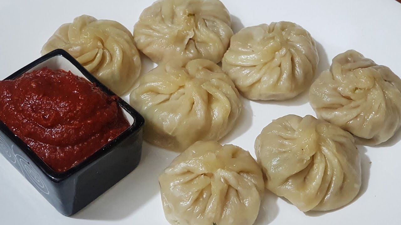 Chicken Momos Recipe | Tasty Chicken Momos at Home | Chicken Dumplings ...