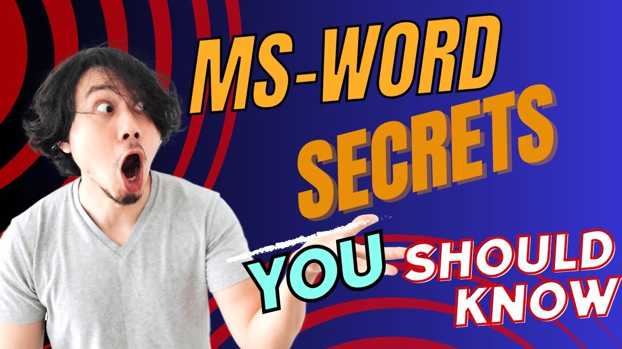 OMG 🤫🤫 10 Killer Tips and Tricks Ms-Word | Magical Secret Tips and ...