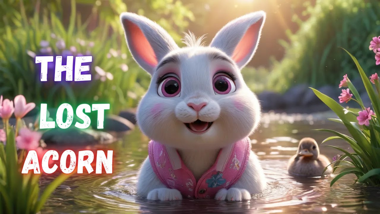 The Little Brave Rabbit And Its Lost Acorn 🥜🥜|| Kids Cartoon - YouTube