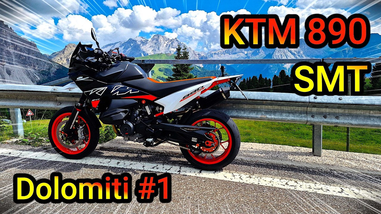 KTM 890 SMT | LI ASPETTAVO DA TEMPO QUESTI 2 GIORNI DI PASSI | GASS CON ...