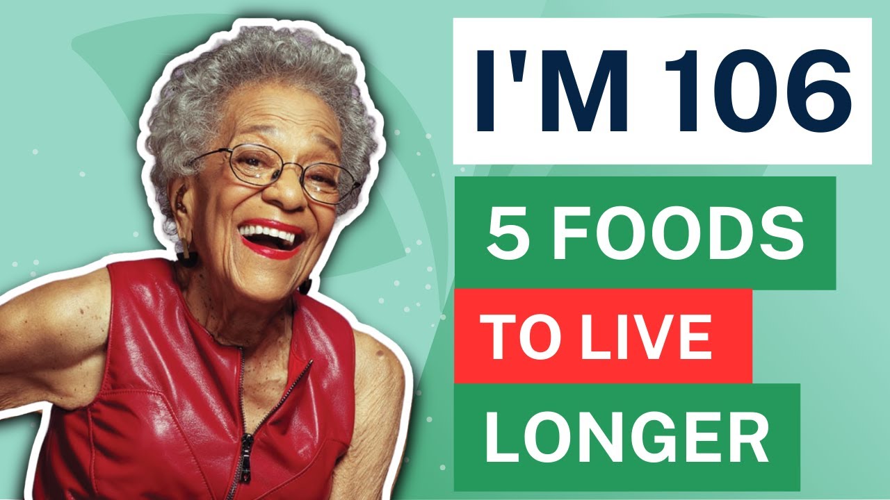I EAT These Top 5 FOODS To CONQUER AGING & LIVE LONGER | 106 yo Ida ...