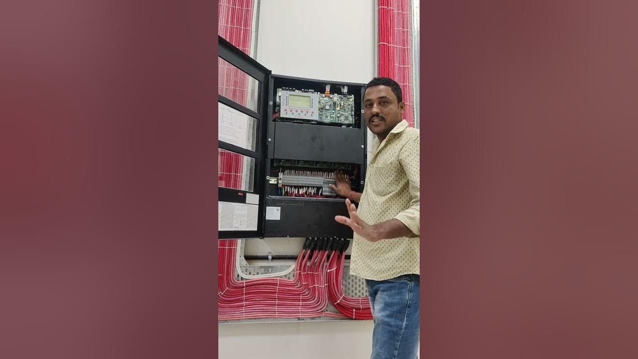 Notifier panel 10 loop panel installation with brief explanation - YouTube