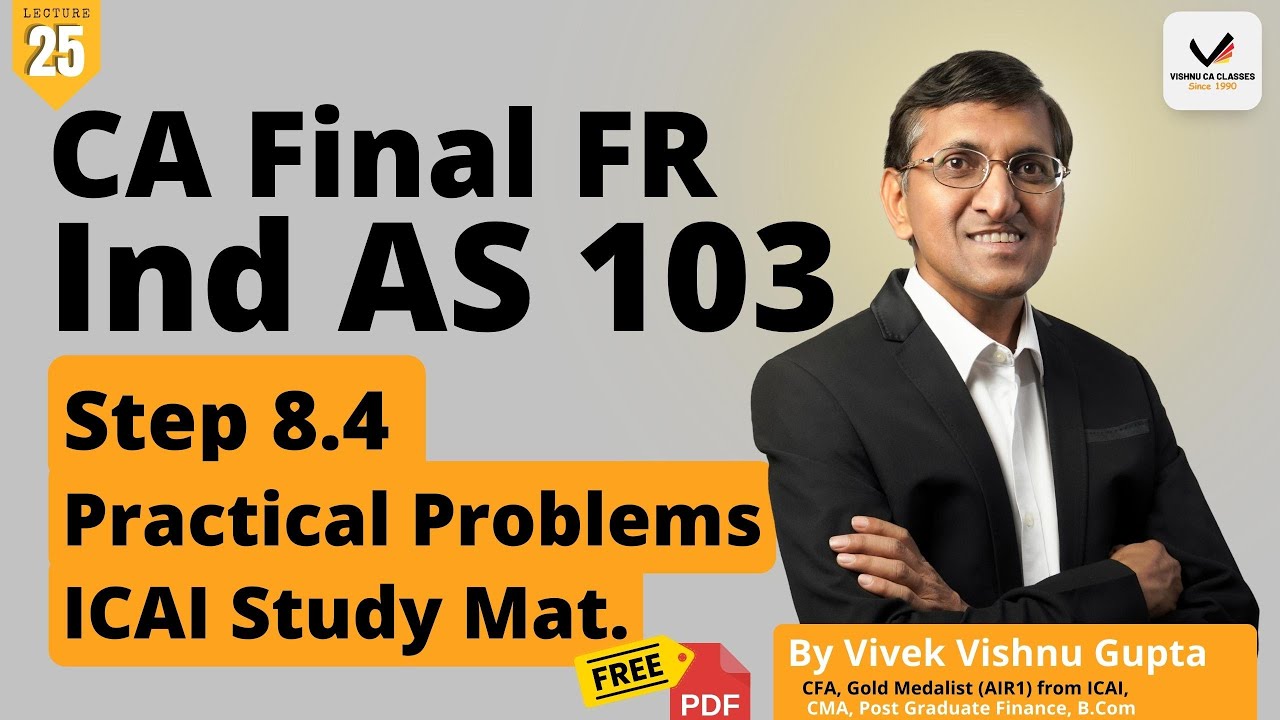 Ind AS 103 Acquisition Method | Practical Problems from ICAI study ...