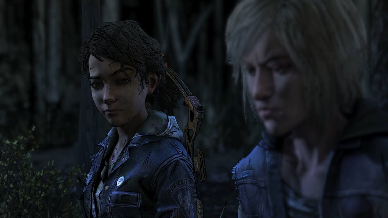 The Walking Dead Season 4 Episode4-Clem Talks to Friendzoned Violet ...