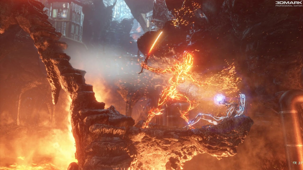 AMD RyZen 7 1700 & GeForce GTX 1080 3DMARK Fire Strike Ultra test - YouTube