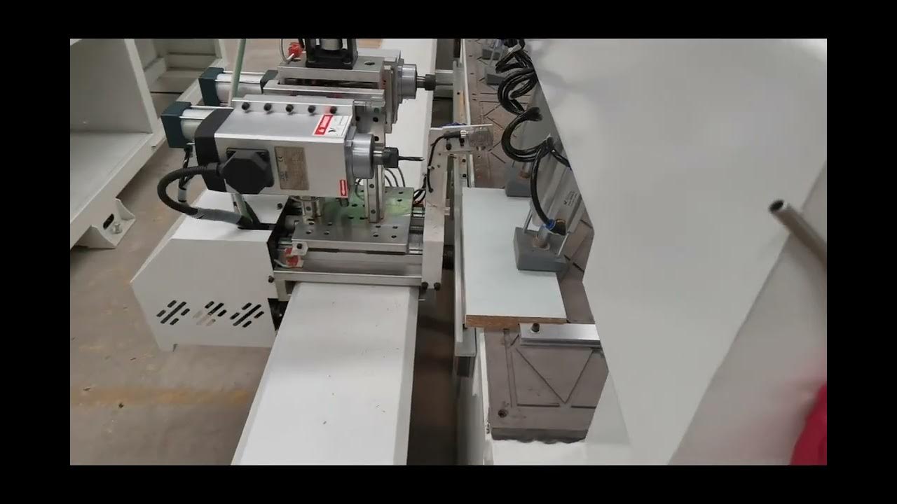 3 axis CNC side drilling machine - YouTube