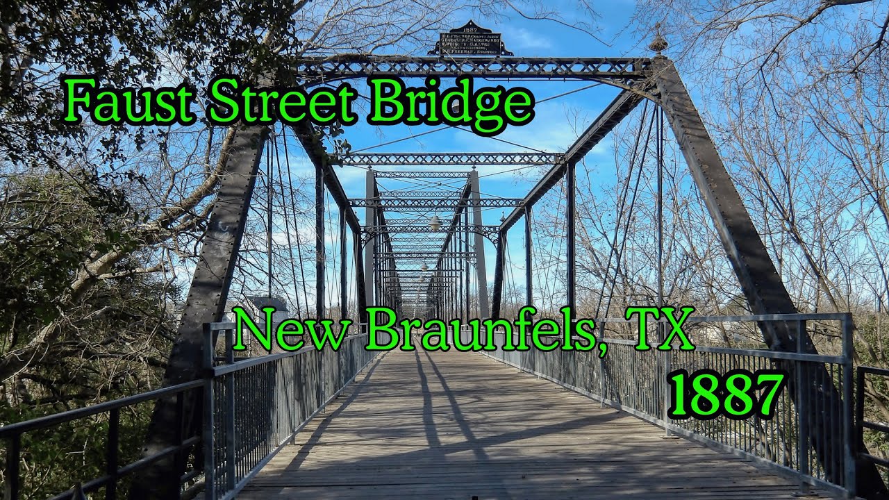 Faust Street Bridge, TX - YouTube