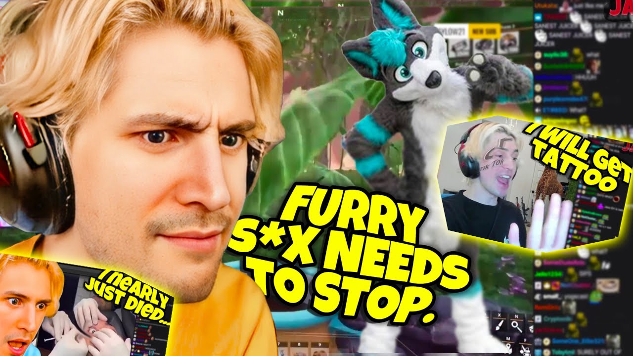 xQc Furry, Heart Atk SCARE, Tattoo Pledge - YouTube