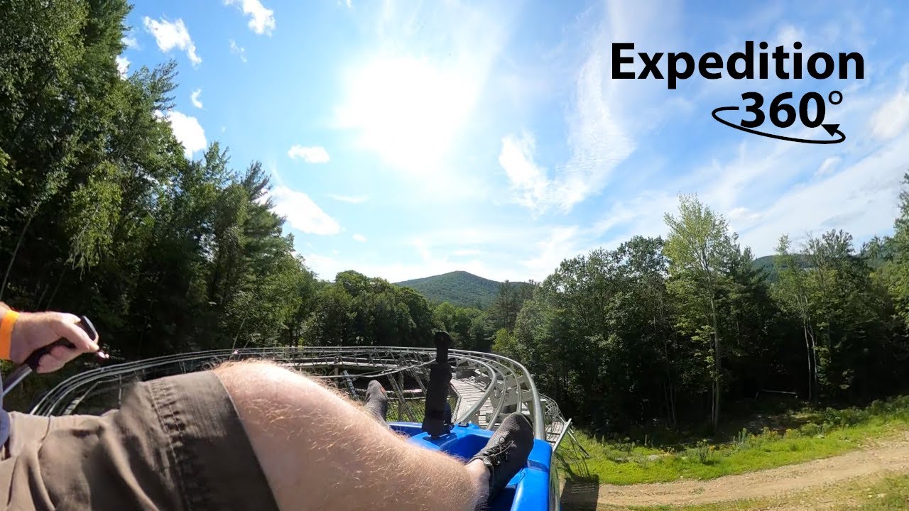 Berkshire East Thunderbolt Mountain Coaster - YouTube