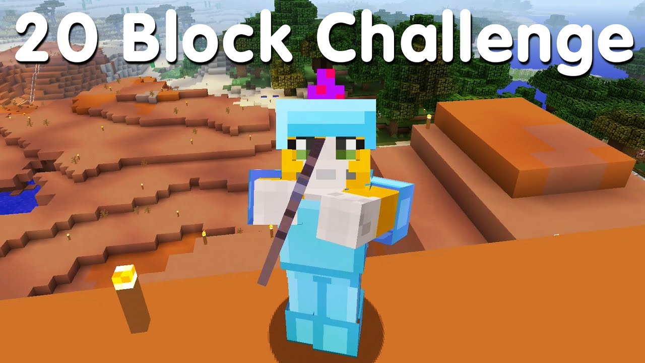 Minecraft PS4 - 20 Block Challenge - Ready To Battle! (36) - YouTube
