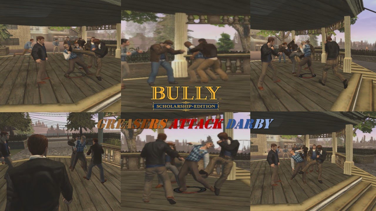 BULLY Greasers attack Darby - YouTube