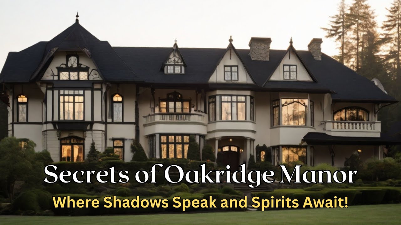 Secrets of Oakridge Manor: Where Shadows Speak and Spirits Await #story ...