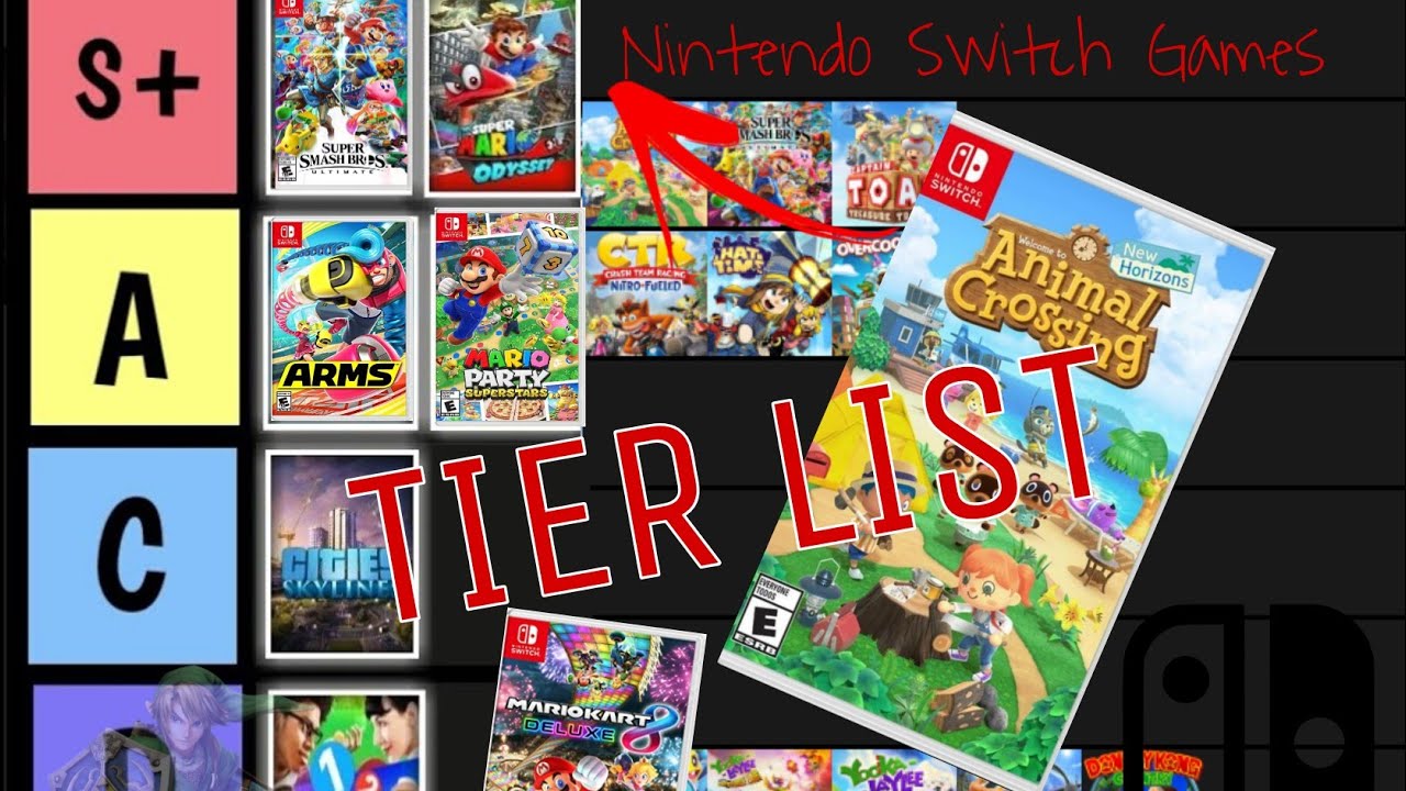 Ranking 100 Nintendo Switch Games BEST to WORST! - YouTube