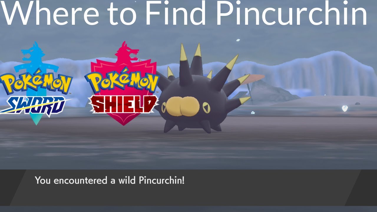 Pokemon Sword and Shield - Where to Find Pincurchin - YouTube