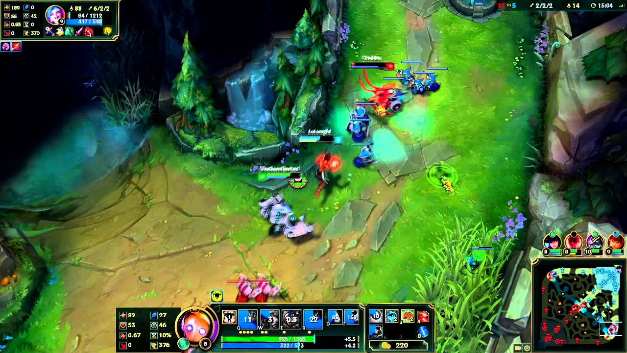 Season 5 League of Legends Support role UveBeenFlashed - YouTube