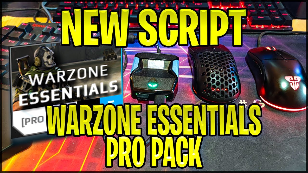 New Script Warzone Essentials Pro Pack - YouTube