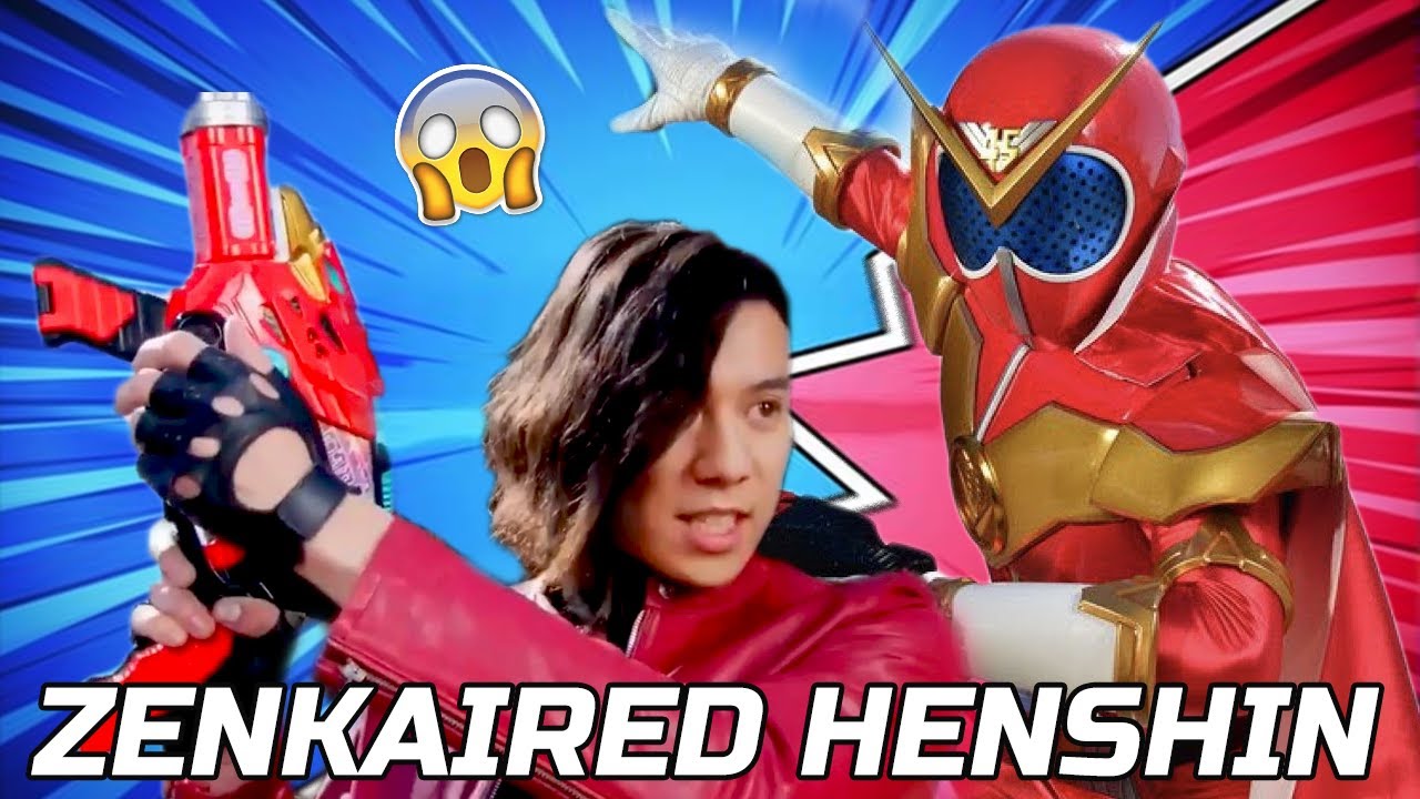 Zenkai RED Henshin Metal Rhythm - Kikai Sentai Zenkaiger ⚡⚡⚡ - YouTube