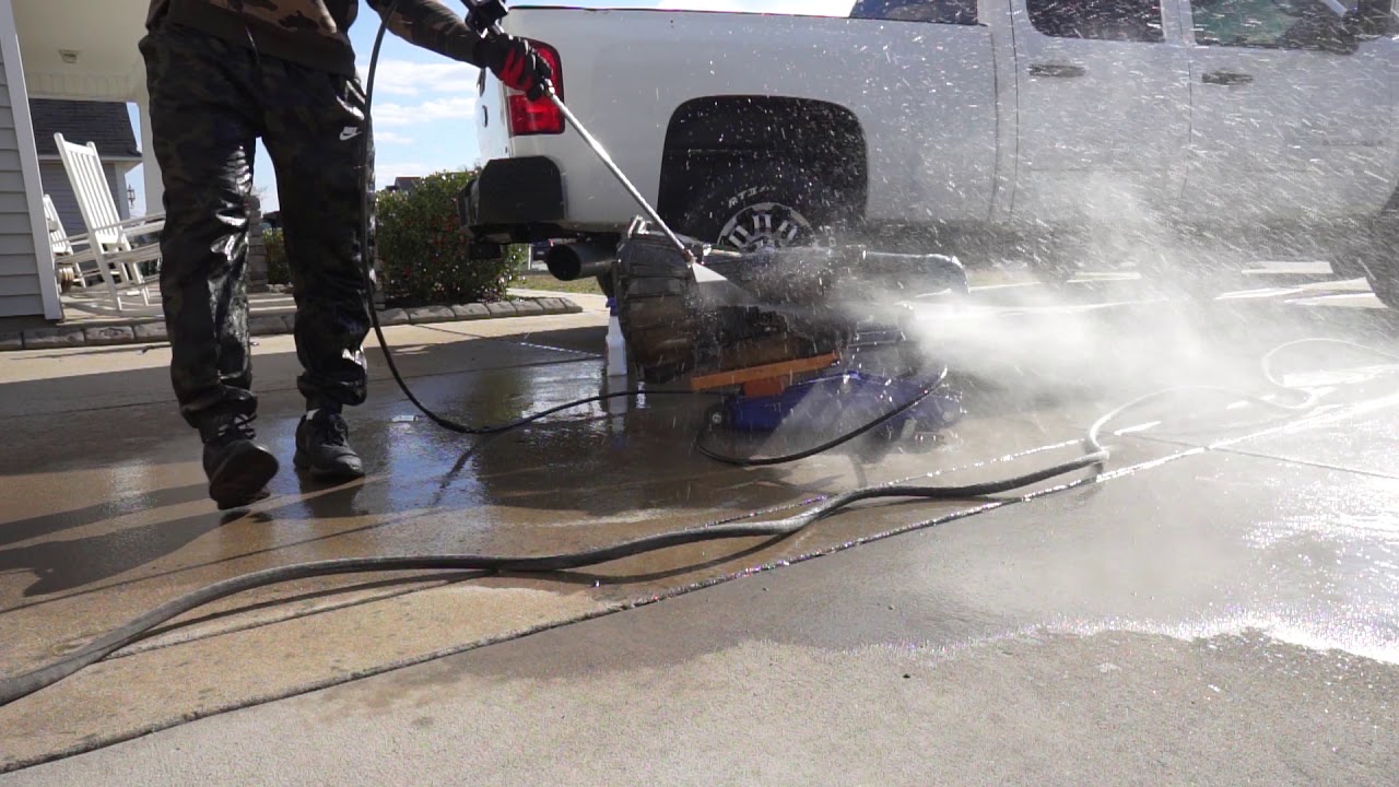 Pressure washing Transmission for C10 LS Swap - YouTube