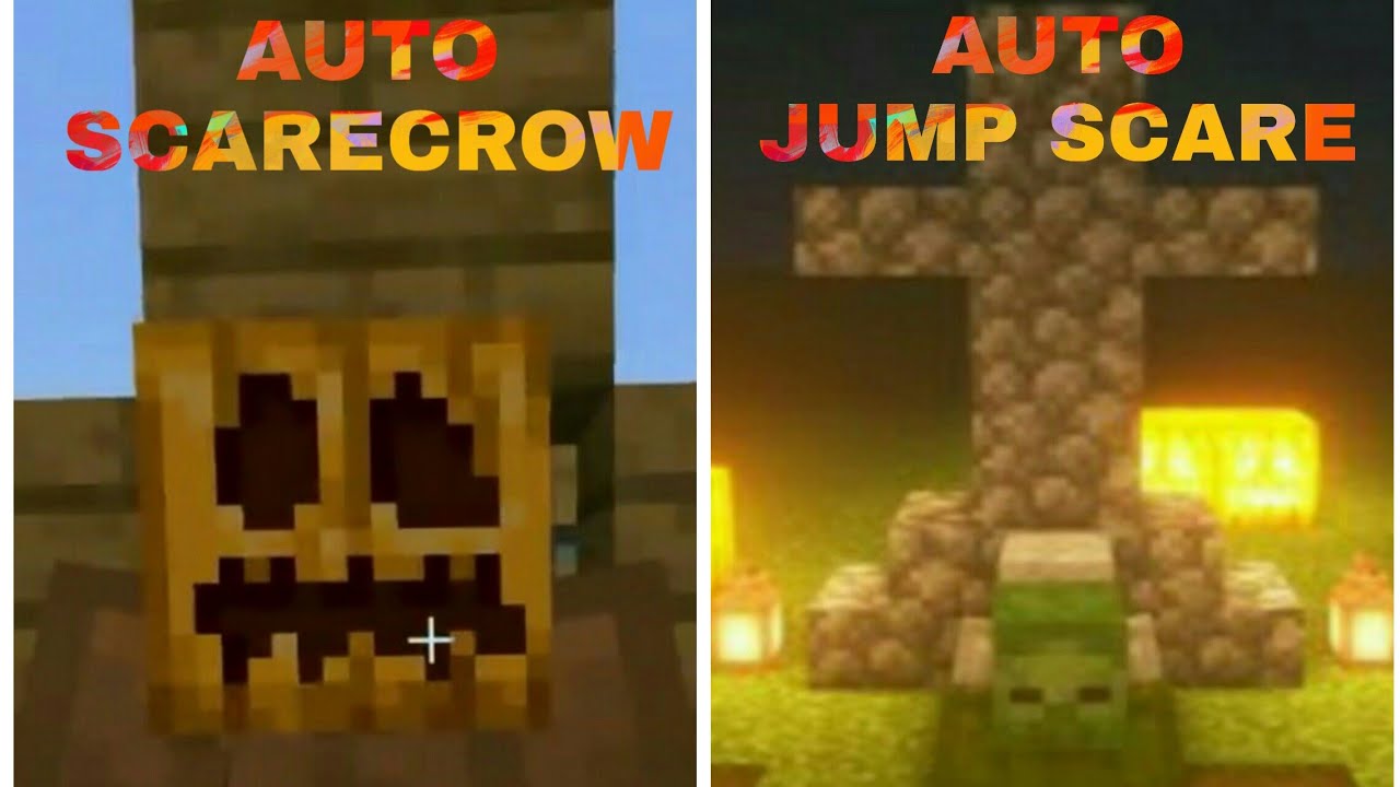 2 Simple Redstone Horror Builds In Minecraft #minecraftworld - YouTube