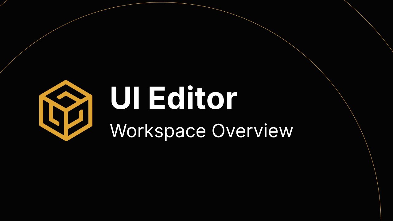 WorkLink Create UI Editor part 1: Workspace overview - YouTube
