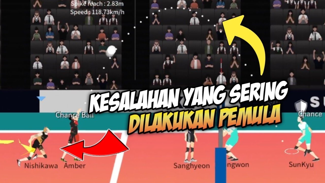 KESALAHAN YANG SERING DILAKUKAN PEMULA SAAT MEMAINKAN NISHIKAWA - THE SPIKE PC - YouTube