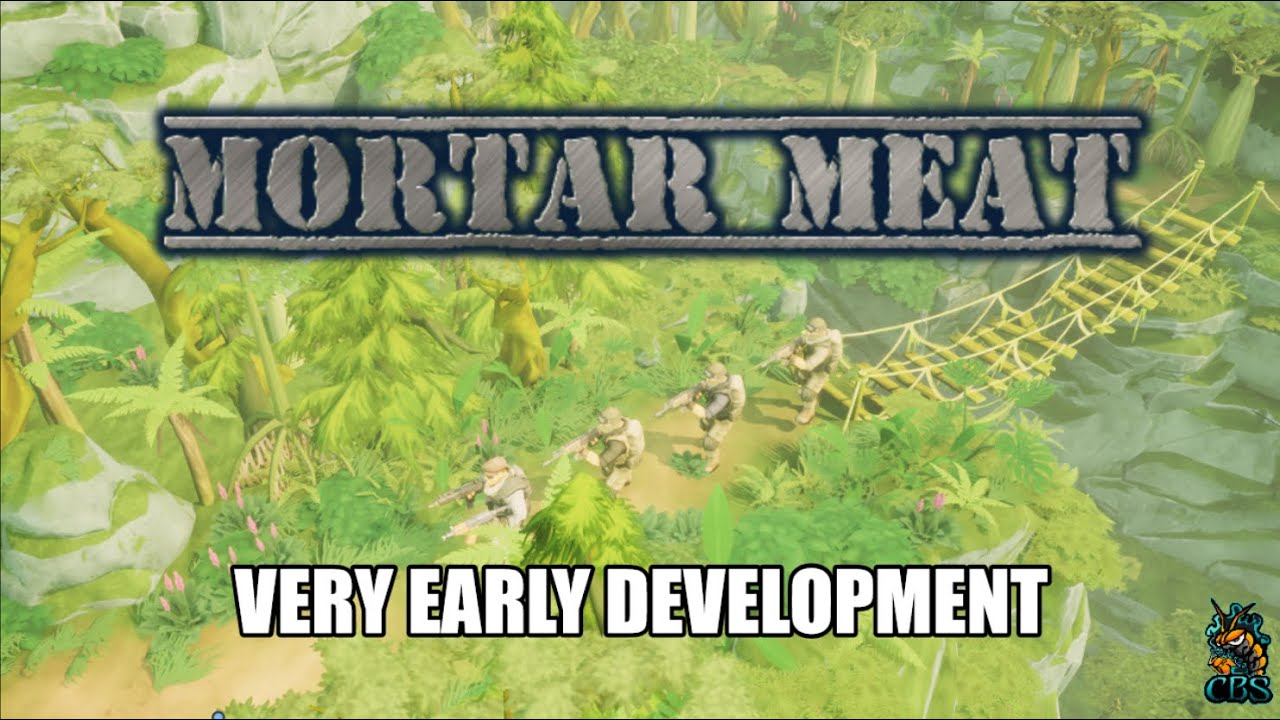 CBS - Cannon Fodder - 3D remake "Mortar Meat" (very early development ...