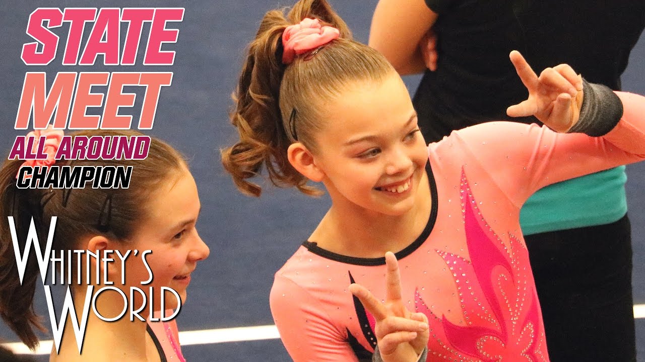 Whitney - Level 9 Gymnastics State Champion - YouTube