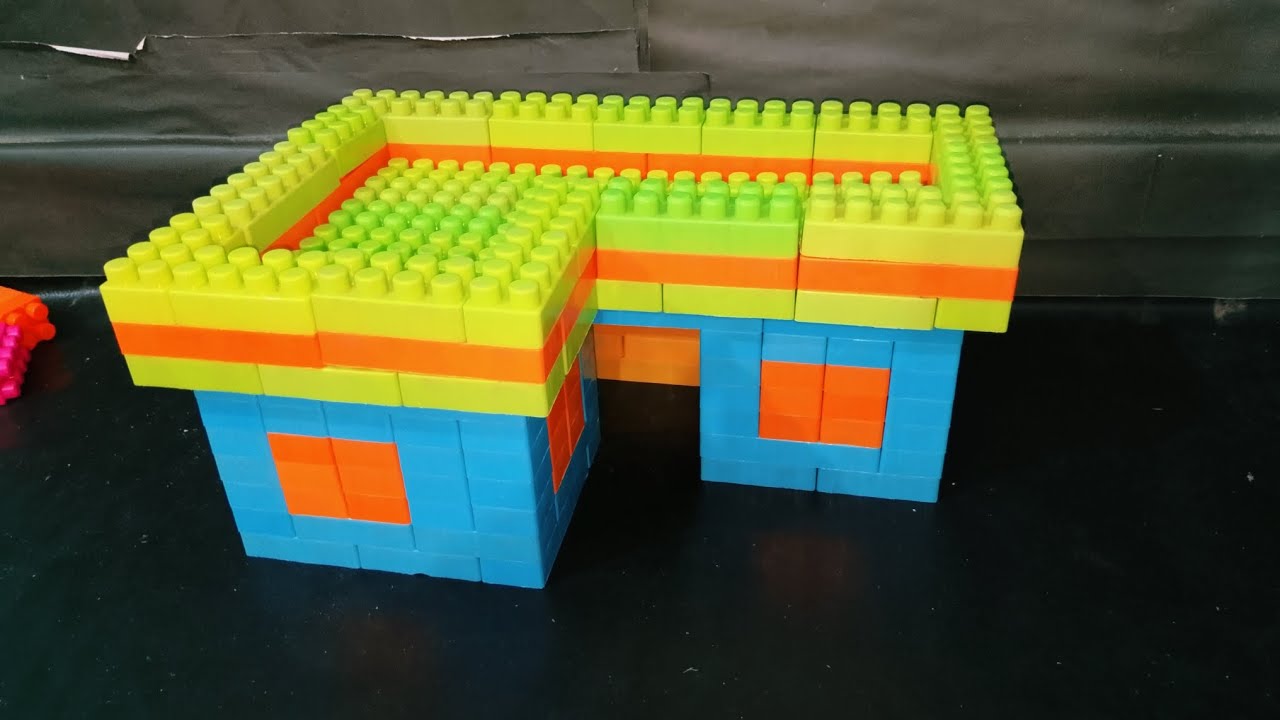Satisfying DIy Lego Big House 6/ASMR building block/lego building # ...