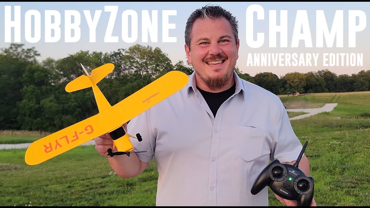 HobbyZone - Champ - UMX - Anniversary Edition - Maiden Flights + Unbox ...