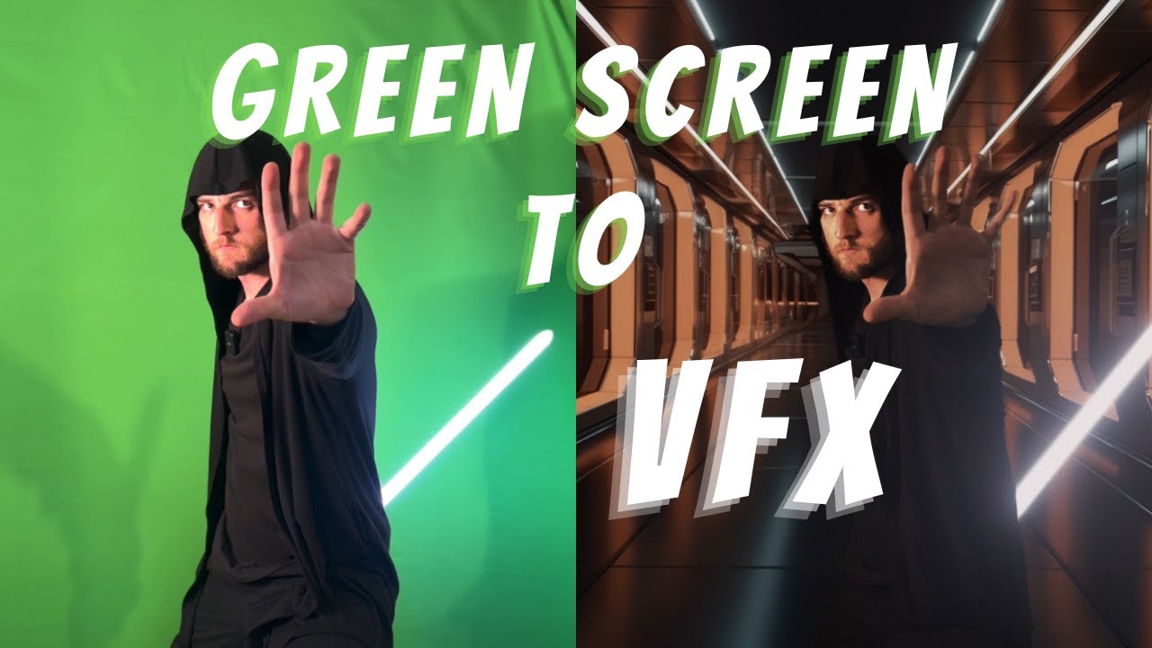 How I do VFX With A Green Screen - YouTube