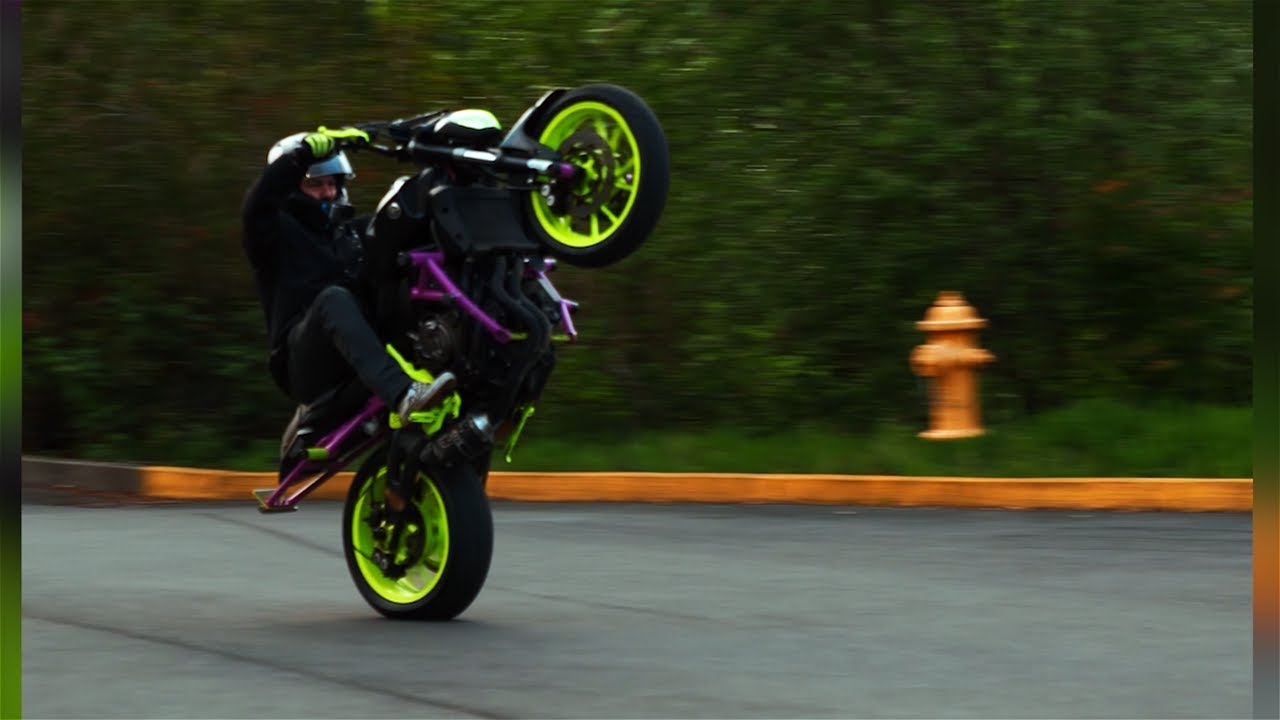 [4K] Wheelie Stunt Practice Supercut - YouTube