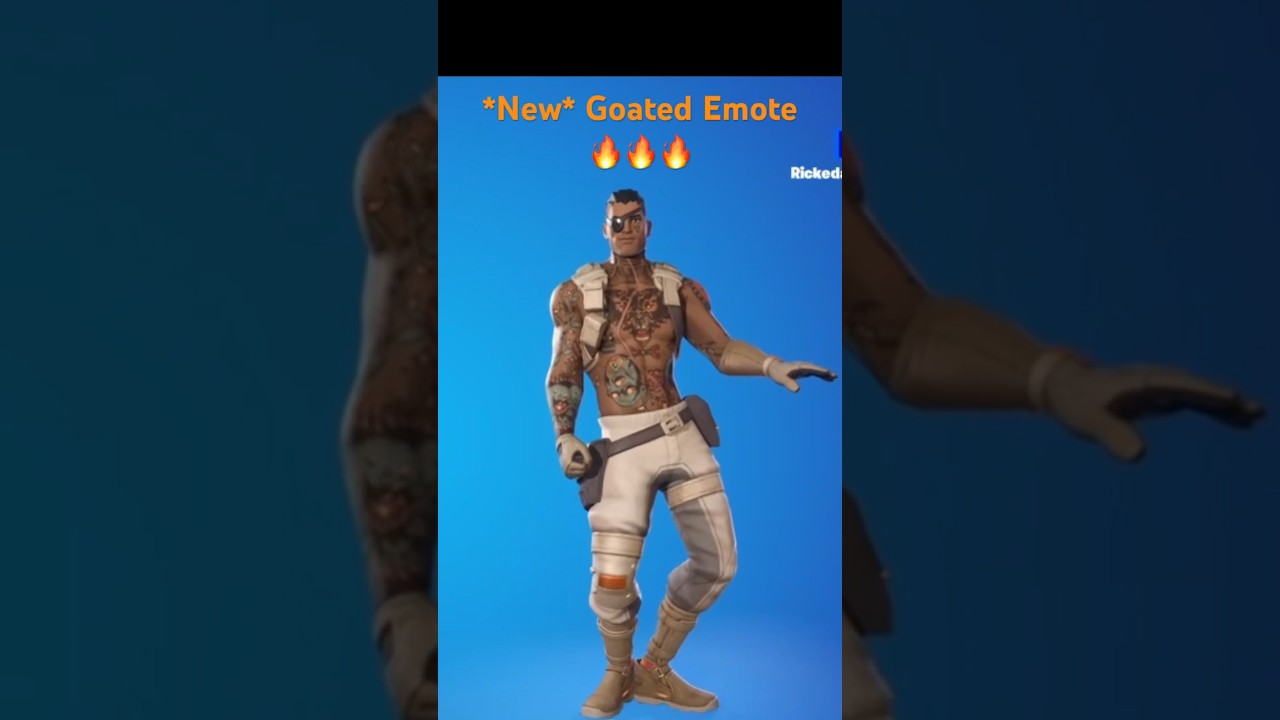Goated Emote Edit *Summer Edition* ☀️🏝️ #shorts #edit #fortnite # ...