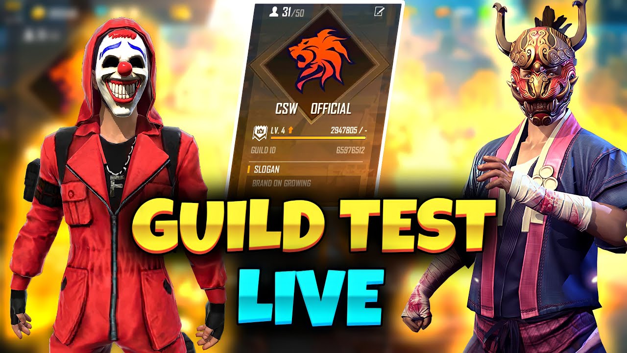 CSW OFFICIAL 1 VS 1 GUILD TEST 🥰 #nonstopgaminglive #nxtclassylive # ...