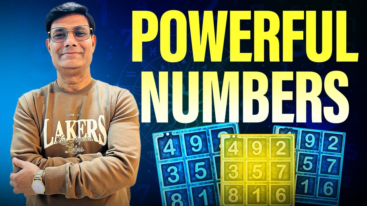 Powerful Numbers In Numerology | Numerology | Sushaant Gupta - YouTube