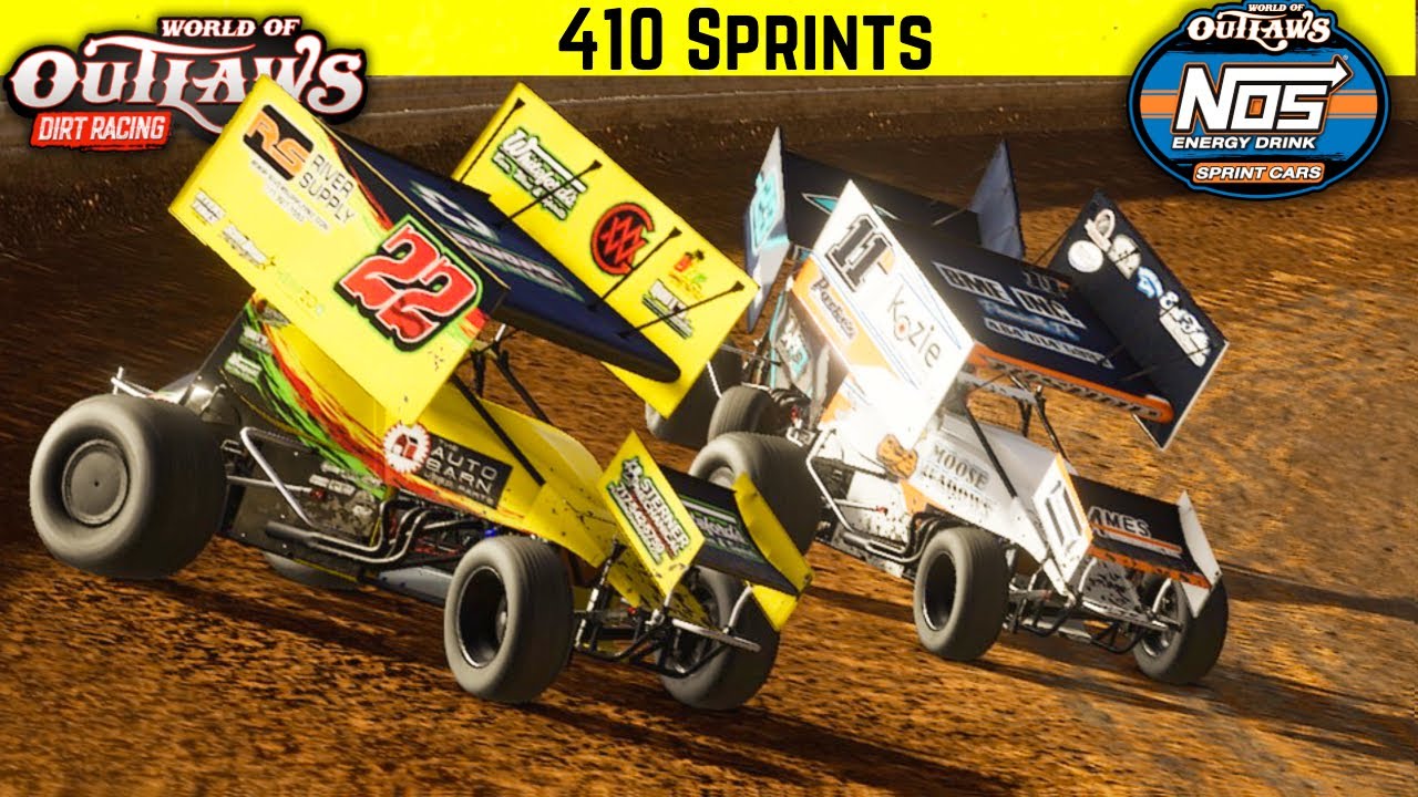 World of Outlaws 410 Sprint League PRESEASON at Port Royal Speedway ...
