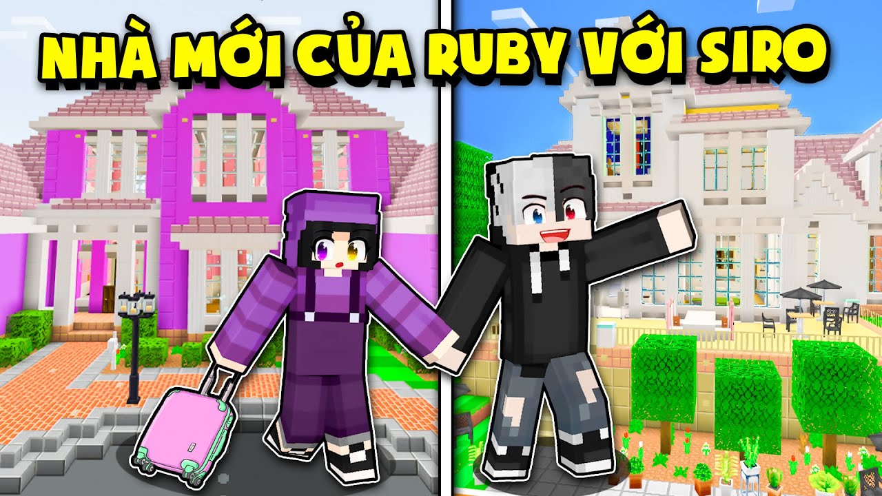 Ruby Và Siro Có LÀNG MỚI 1 Ngày Khám Phá Nhà Mới Trong Minecraft - YouTube