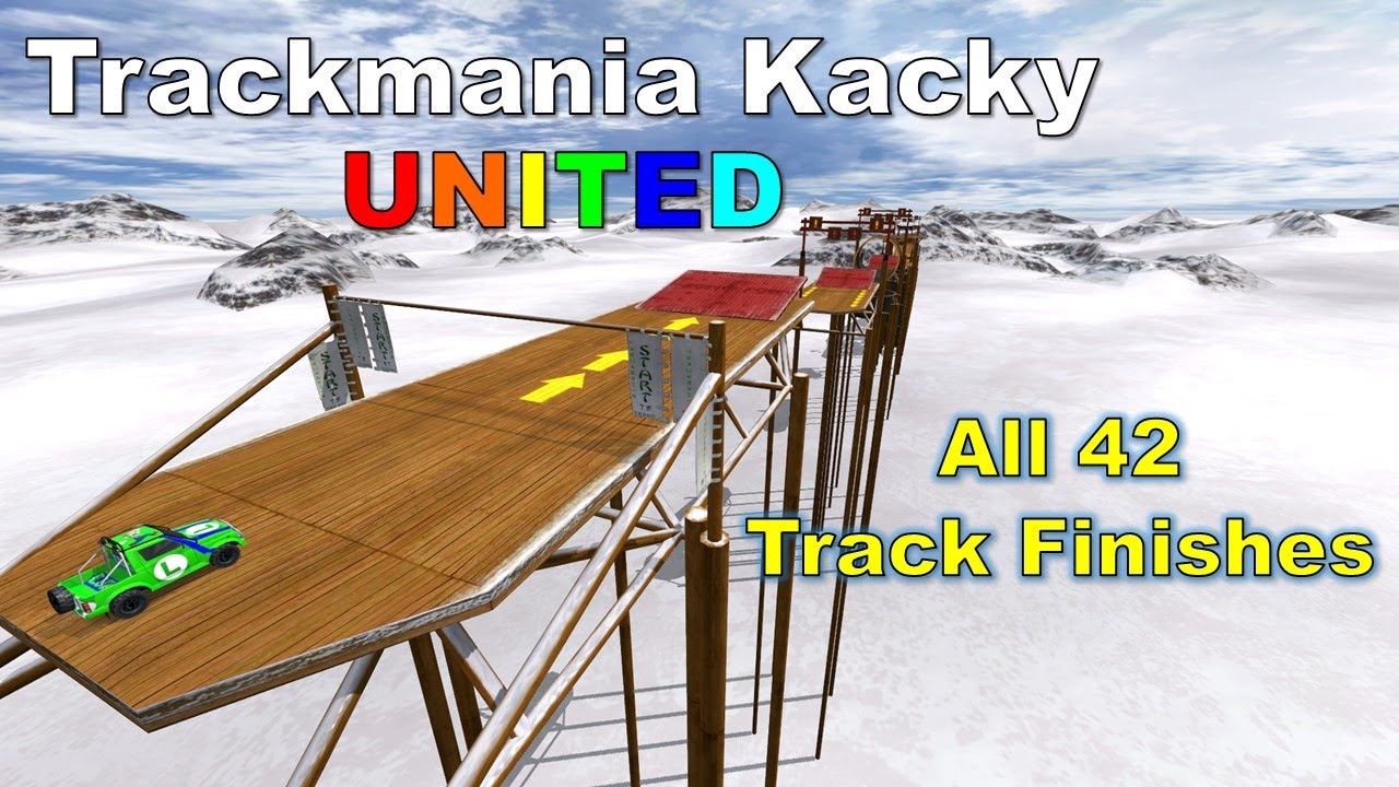 Trackmania Kacky United 1st Edition - 42/42 finishes - YouTube