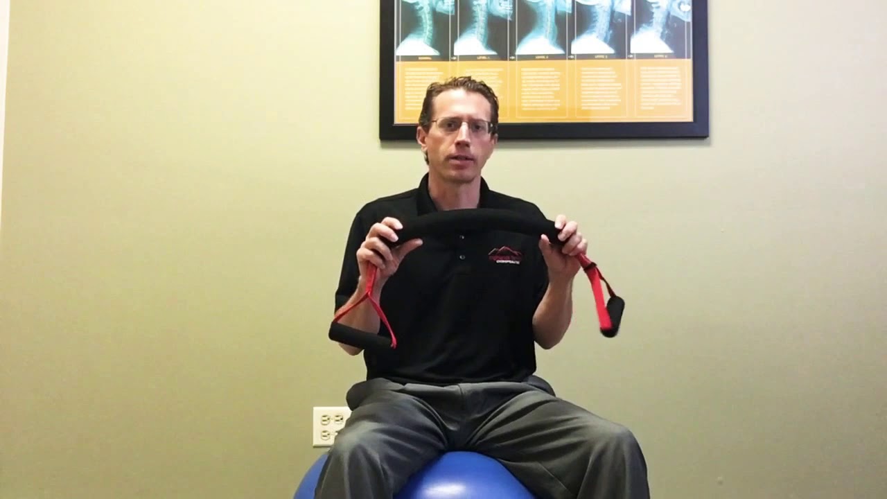 Pro-Lordotic neck exercises - YouTube