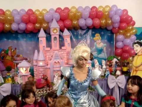 Cinderela Princesa Disney - Laura Show Festas www.laurashow.com.br ...