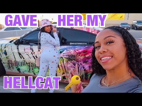 I LET @YasmineLopez DRIVE MY HELLCAT... BIG MISTAKE!